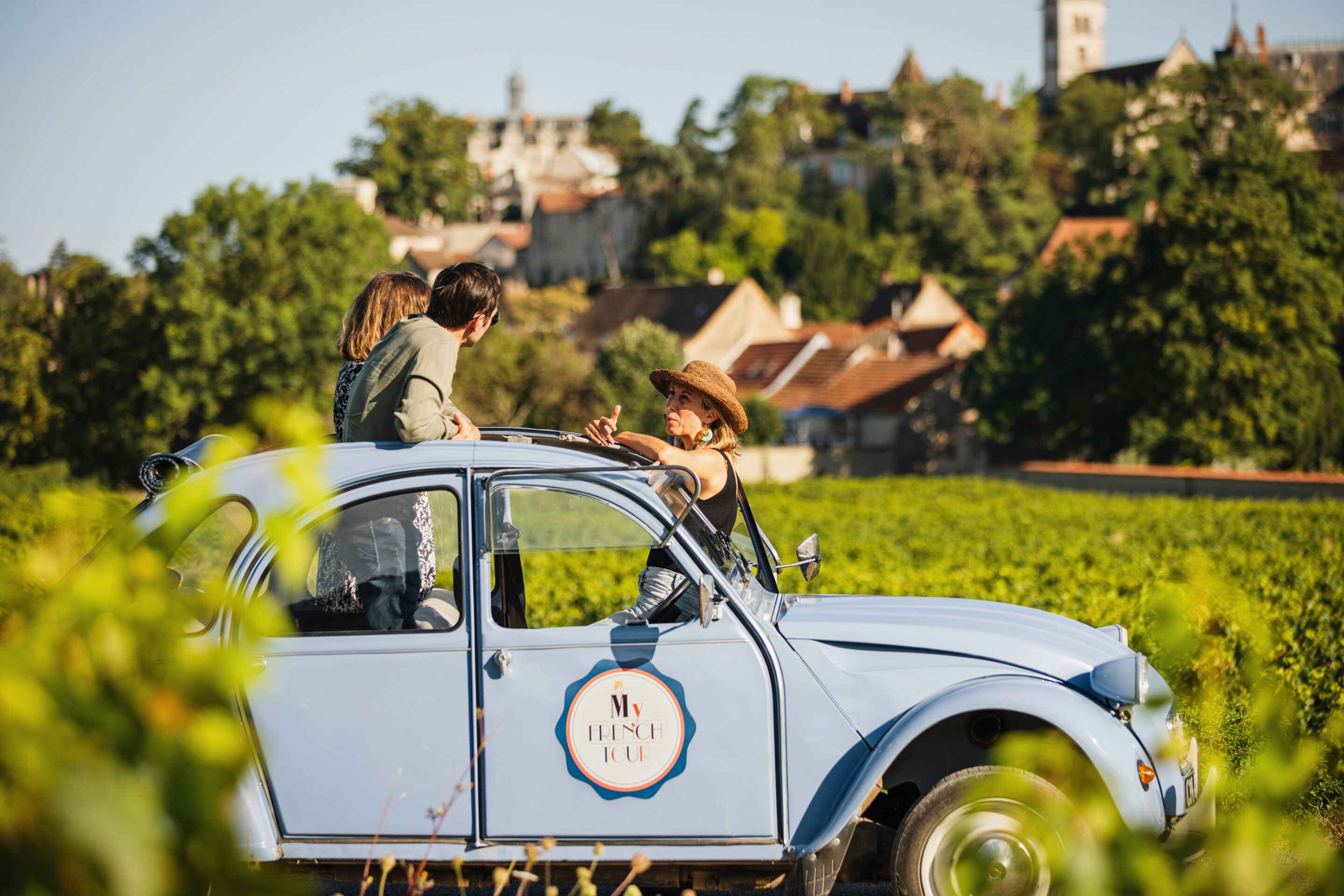 A half-day tour to discover the vineyards of the Burgundy wine route